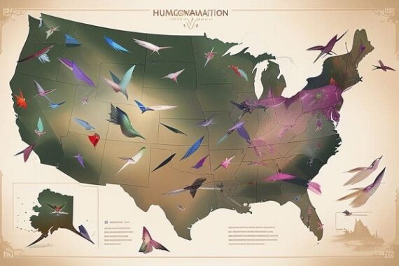 Hummingbird Migration Map Guide: Facts and Information
