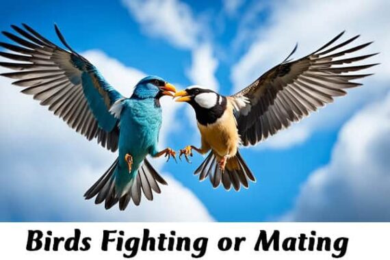 Birds Fighting or Mating: How to Tell the Difference